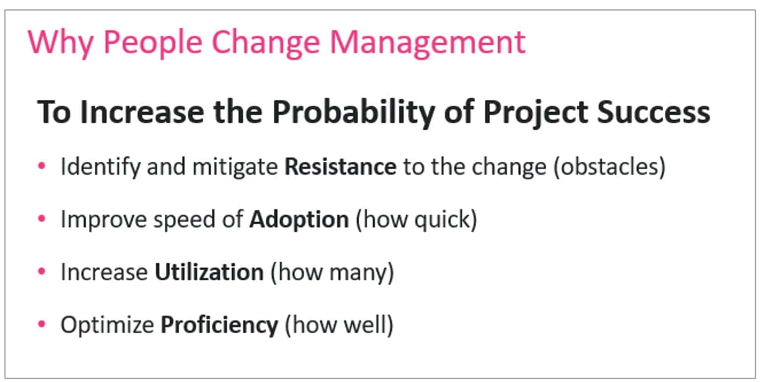The WHO-HOW-WHAT Approach to Organizational Change Management